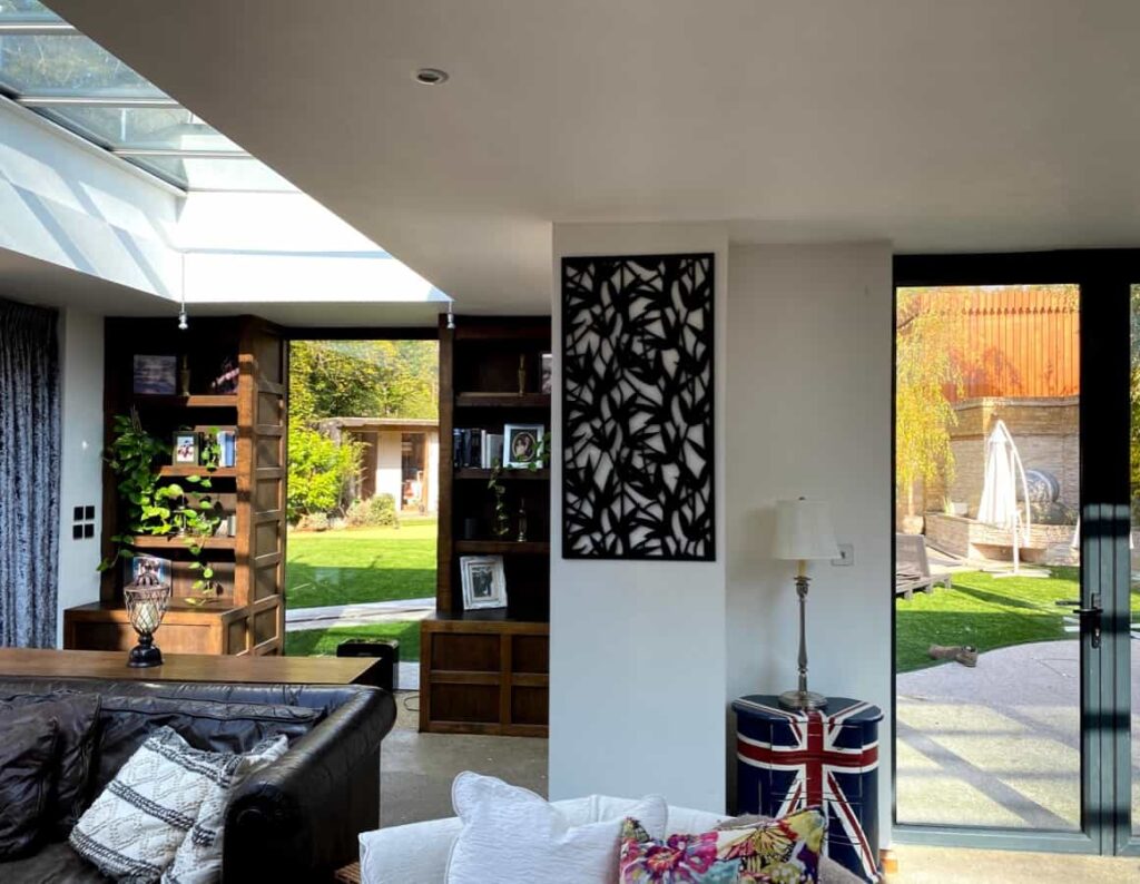 Black composite bamboo screens - Screens by Core